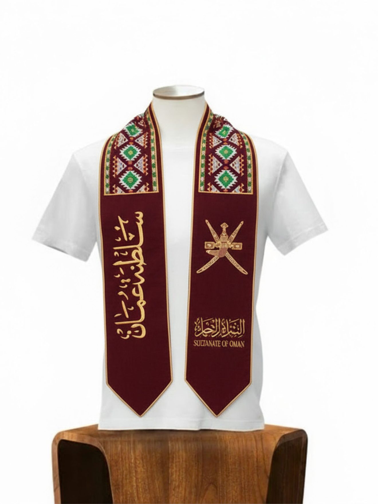Oman National Day Scarf – Premium Scarf for Celebrations